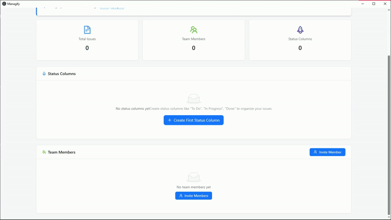Managify | Rebuilt with Go